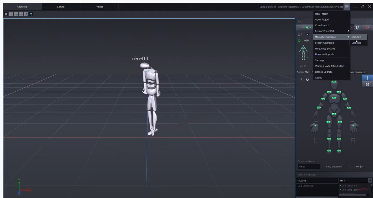Perception Neuron 3 Sensor Calibration – PERCEPTION NEURON